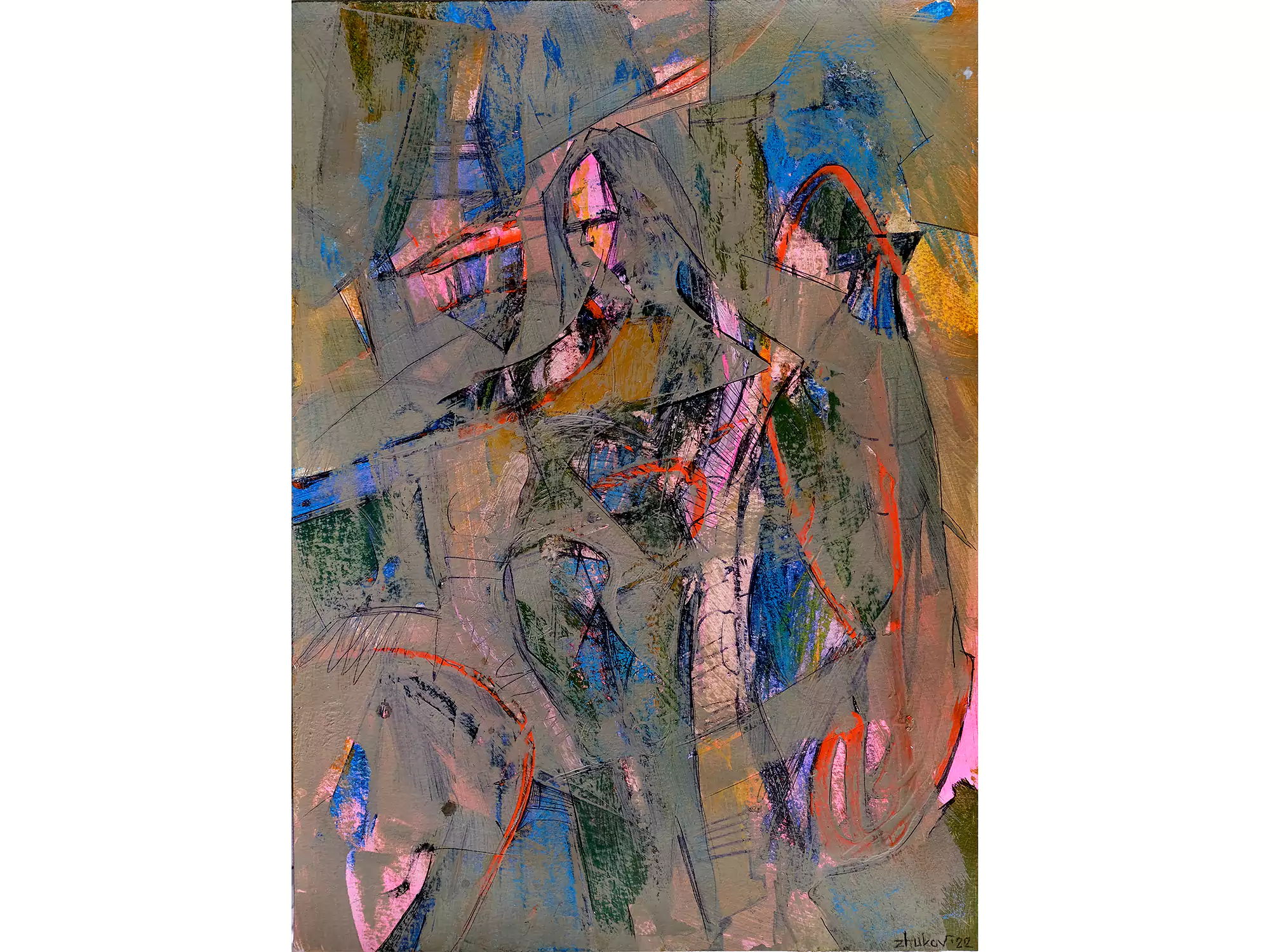 «Las Siluetas» • 2022 | Oleksiy Zhukov - @ozh.arts